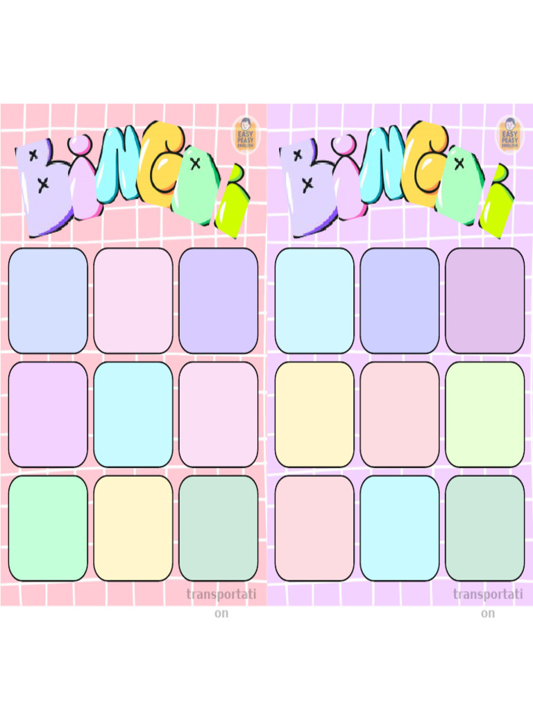 Templete Bingo! | PDF