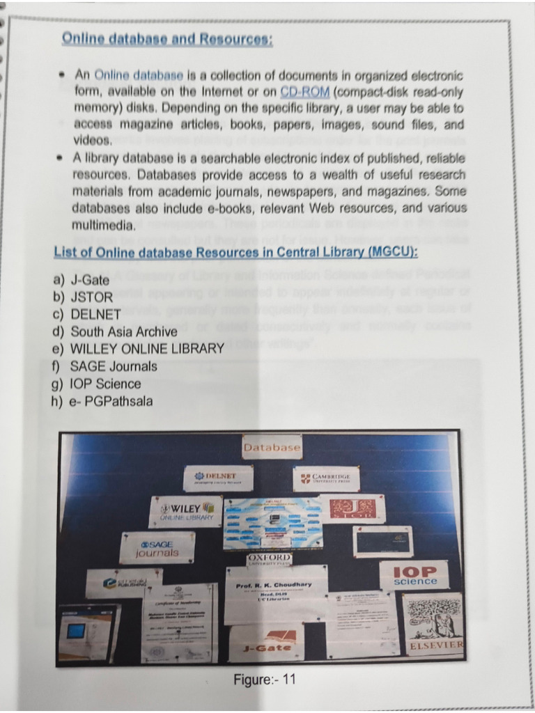 Online Database and Resources | PDF