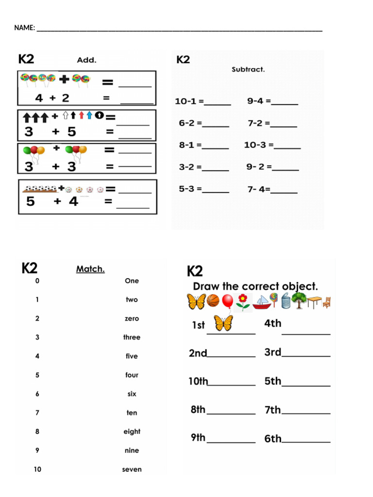 k2 Lessons 2nd Quarter | PDF