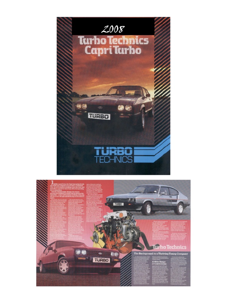 TT Capri | PDF | Turbocharger | Ignition System