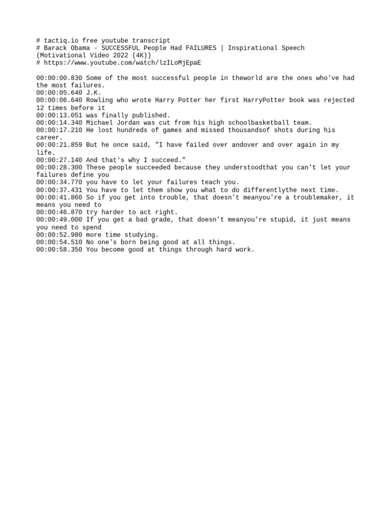 Tactiq Free Transcript LzILoMjEpaE | PDF