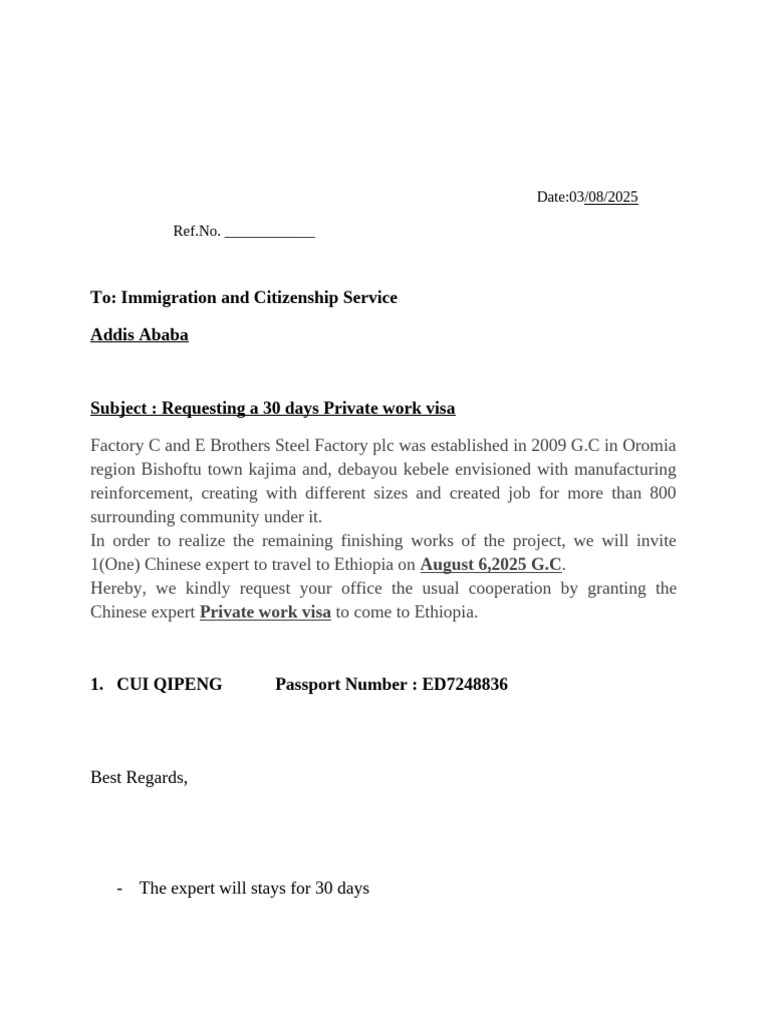Qi Jinlun Invitation Letter For Ics (1) Cui Qipeng | PDF