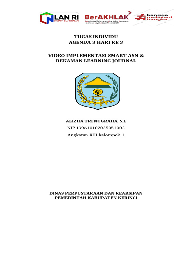 Tugas Agenda 3 Hari Ke-3 | PDF