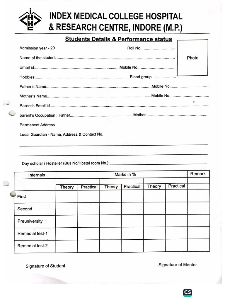 Mentor Mentee Form | PDF
