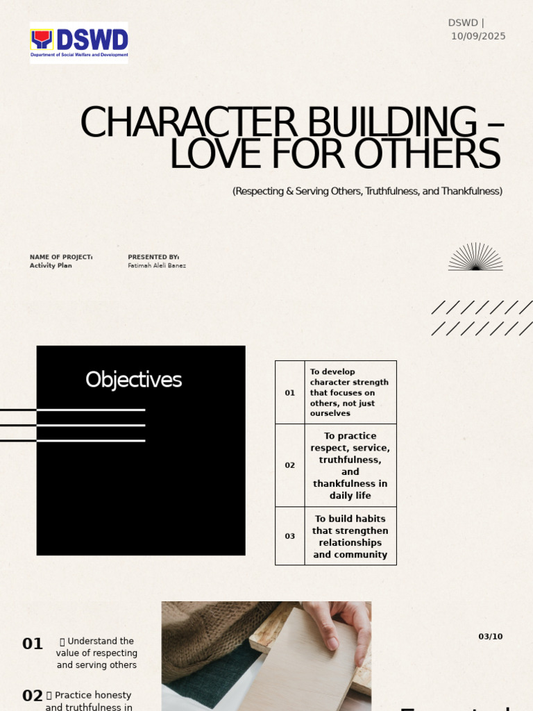 Character Building Pdf Love Behavioural Sciences