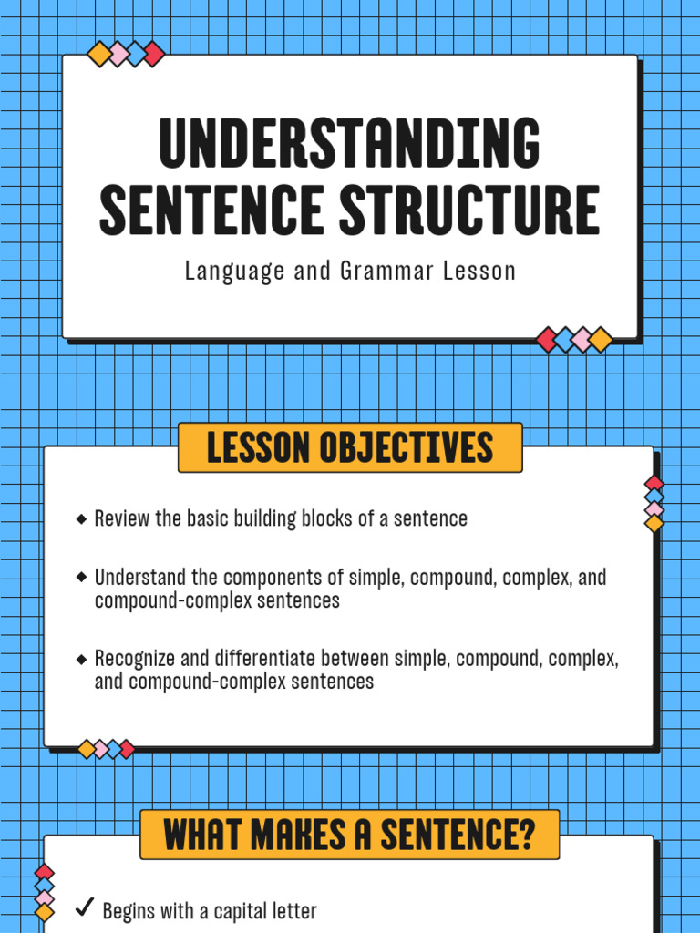 Mastering Sentence Structures: A Guide | PDF | Grammar | Syntax