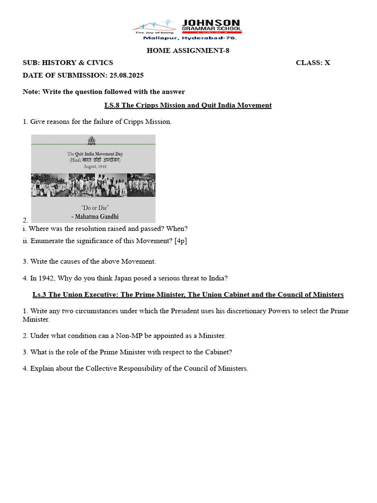 HistoryCivicsCL10HA 20250822142812 | PDF