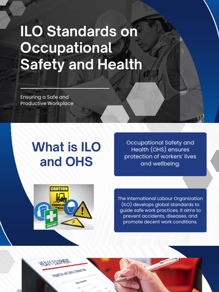 ILO Standards for Occupational Safety | PDF | Occupational Safety And ...