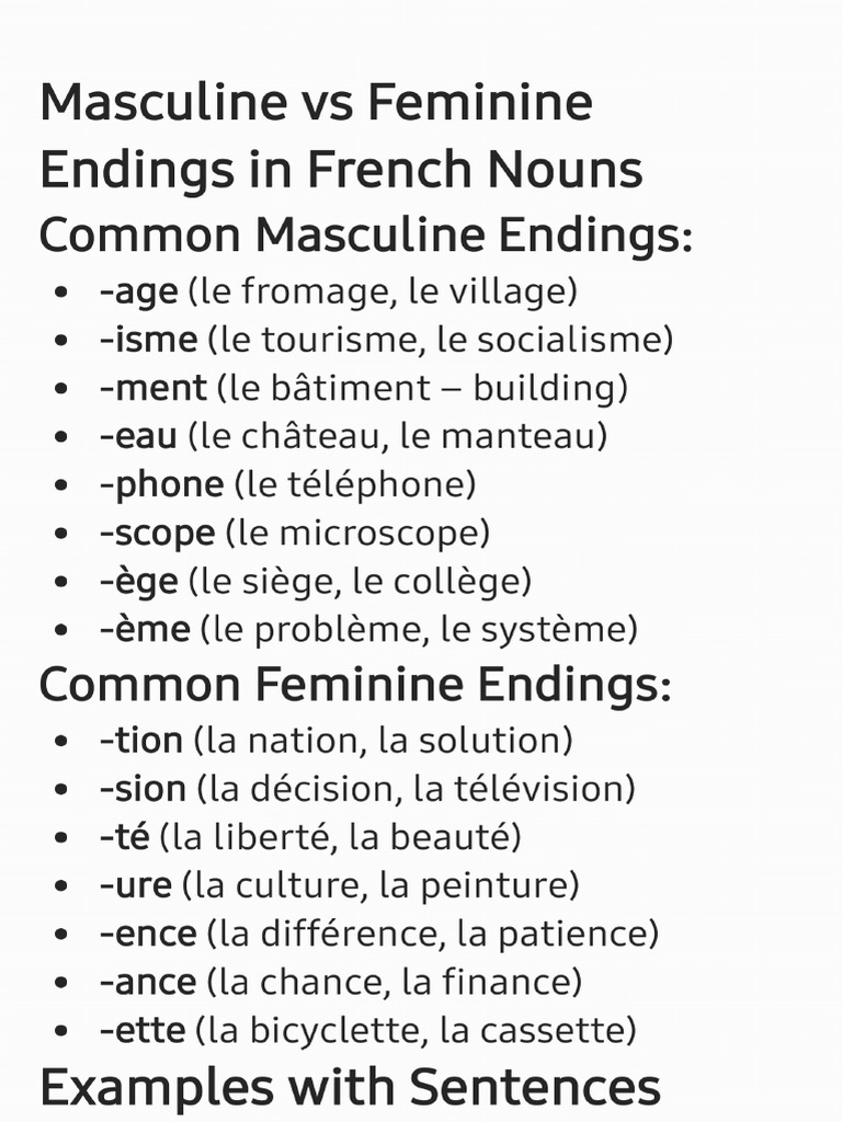 Masculine Feminine | PDF