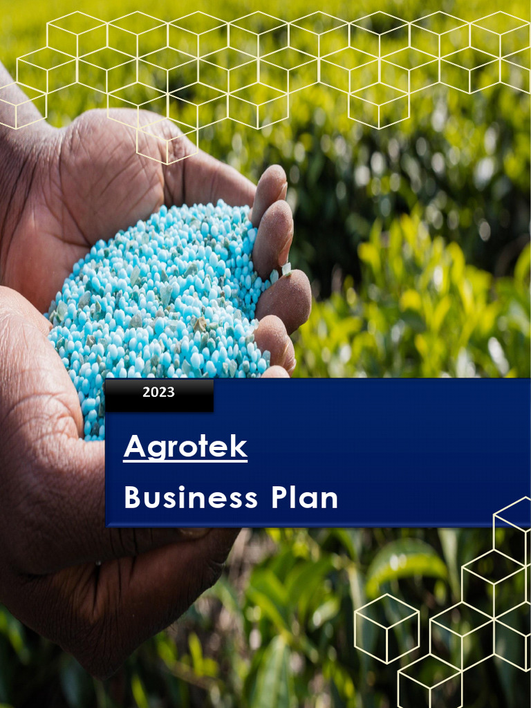 Agrotek Organic Fertilizer Business Plan | PDF | Soil | Organic Farming