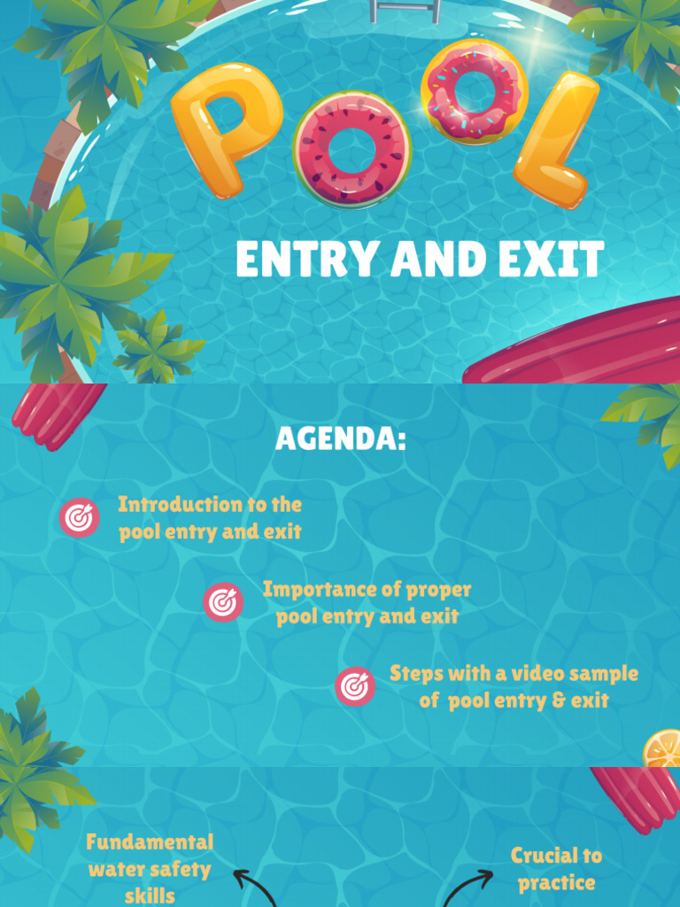Pool Entry and Exit | PDF