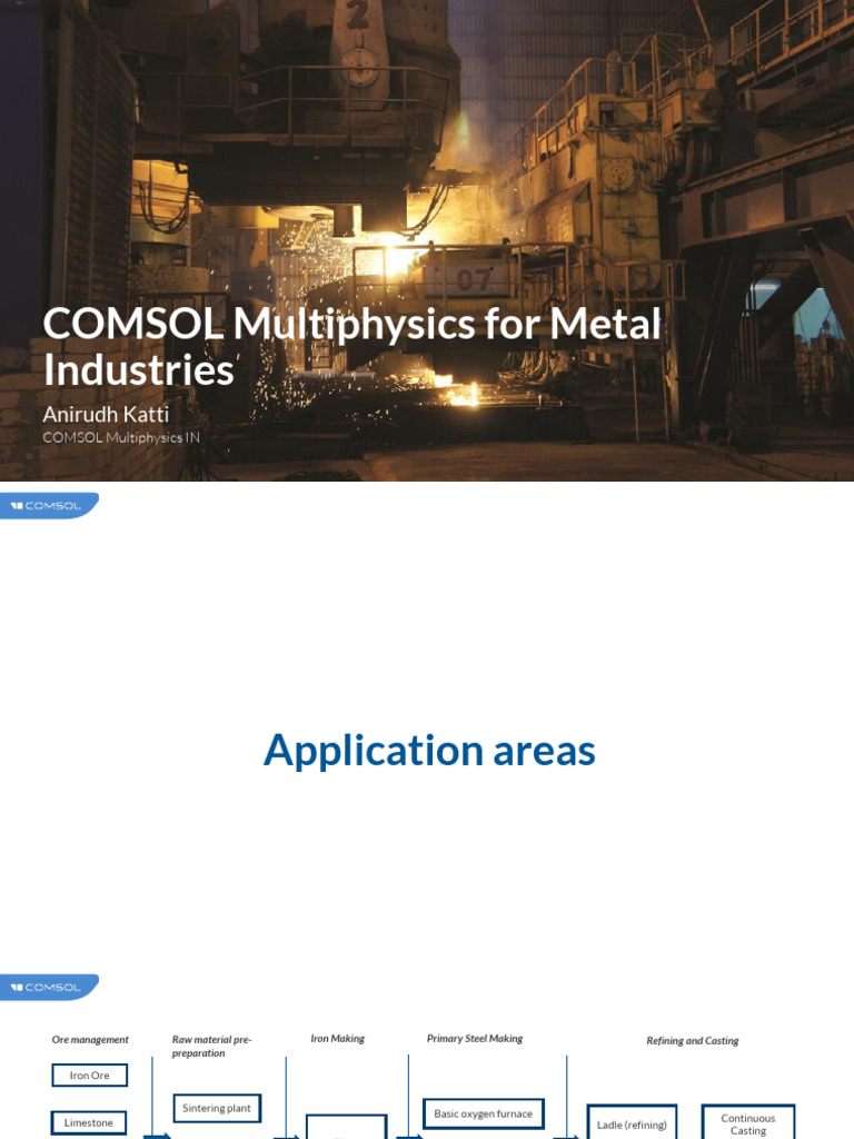 COMSOL Multiphysics Capability in Metal Industries | PDF | Corrosion | Cathode