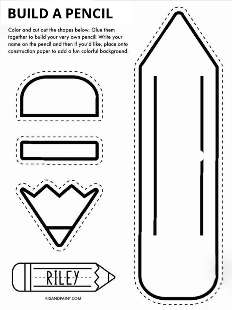 Build A Pencil | PDF