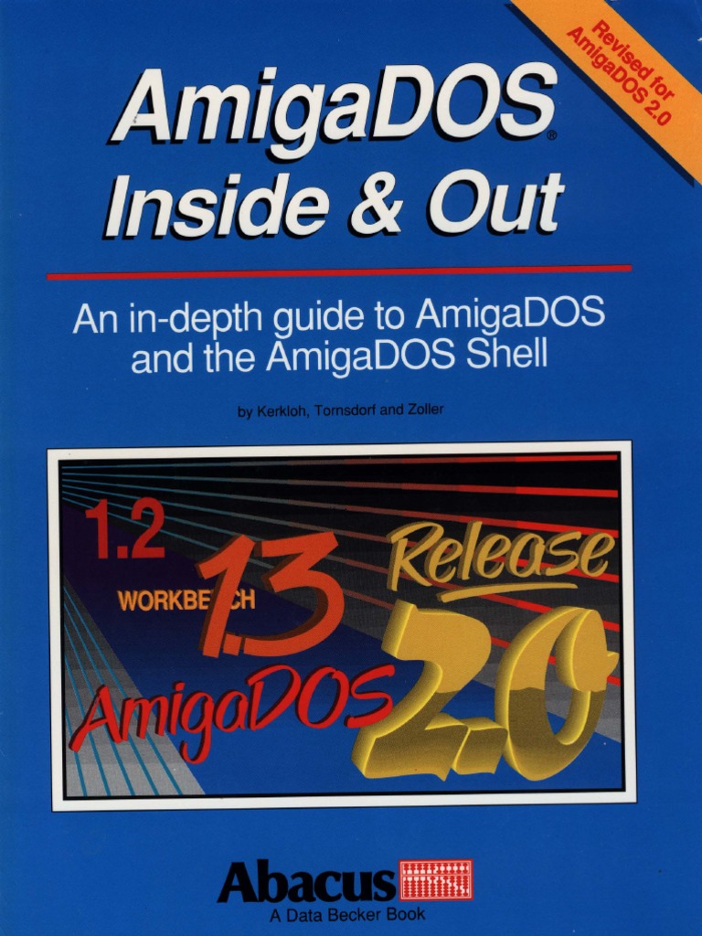 AmigaDOS Inside & Out | PDF | Command Line Interface | Parameter (Computer Programming)