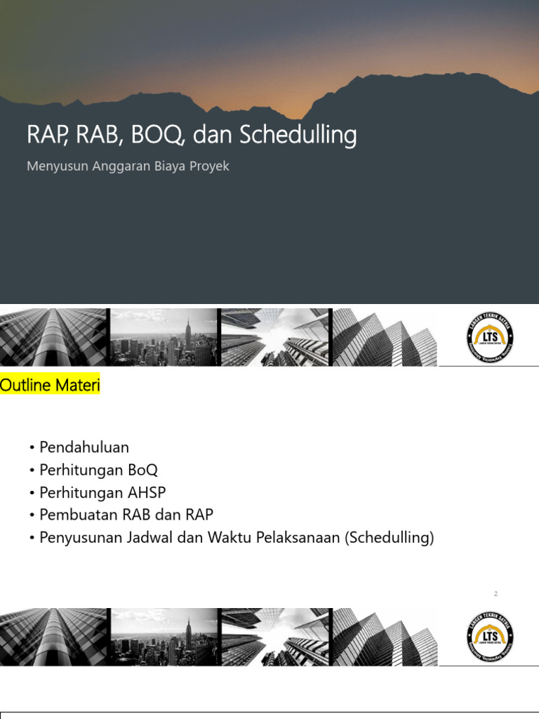 Panduan Lengkap RAB dan BOQ Proyek | PDF