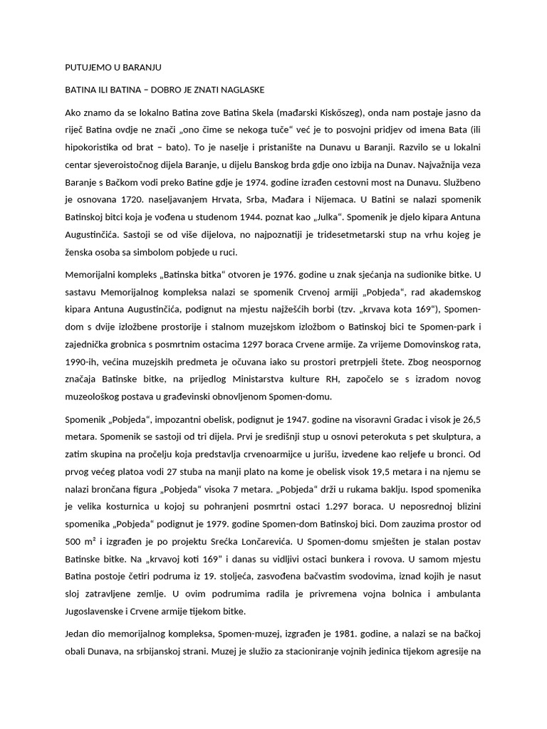 Batina | PDF