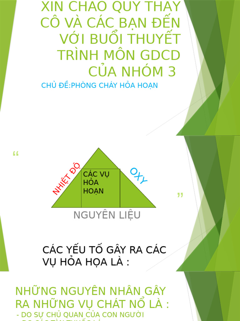 PCHH Thuyet Trinh - Nhom 3 | PDF