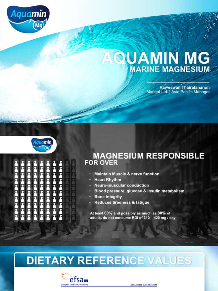 Benefits of Aquamin Magnesium | PDF