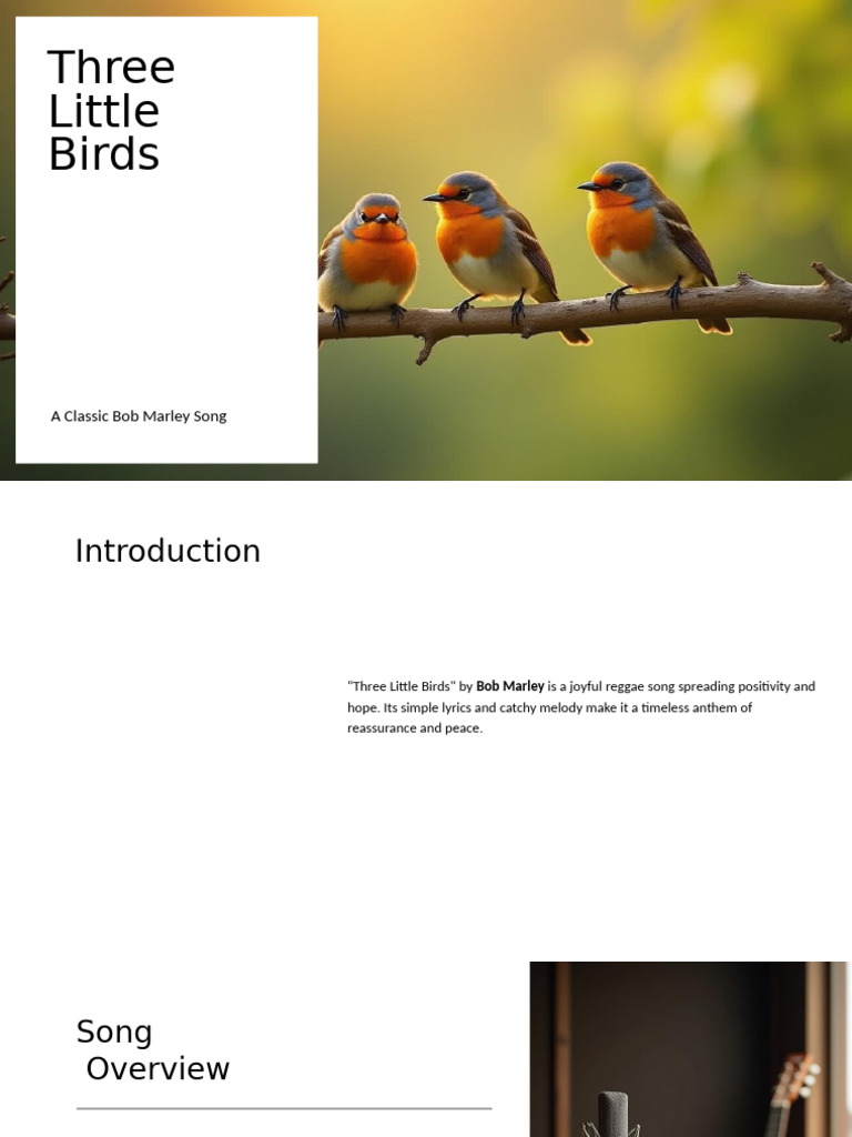 Three Little Birds | PDF