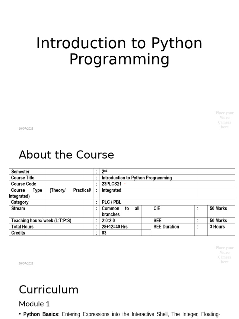 Module 1 (1) | PDF | Parameter (Computer Programming) | Boolean Data Type