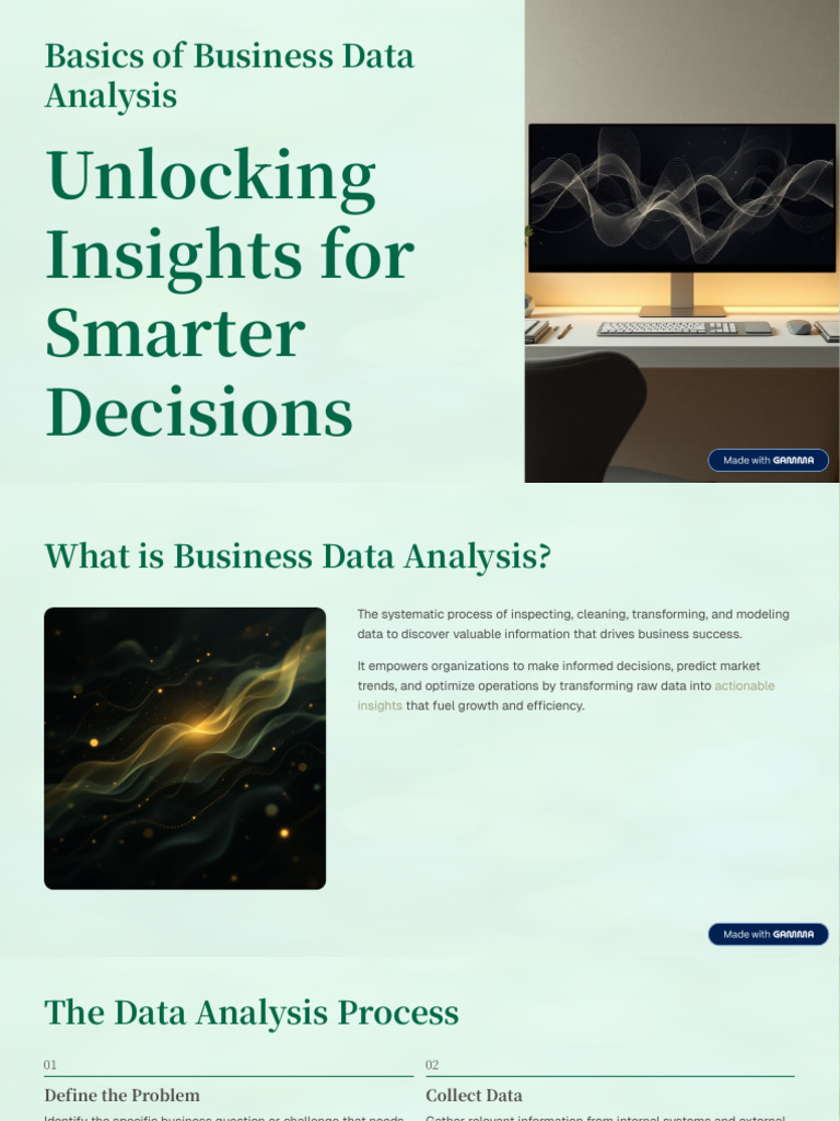 Business Data Analysis Essentials | PDF | Data Analysis | Data