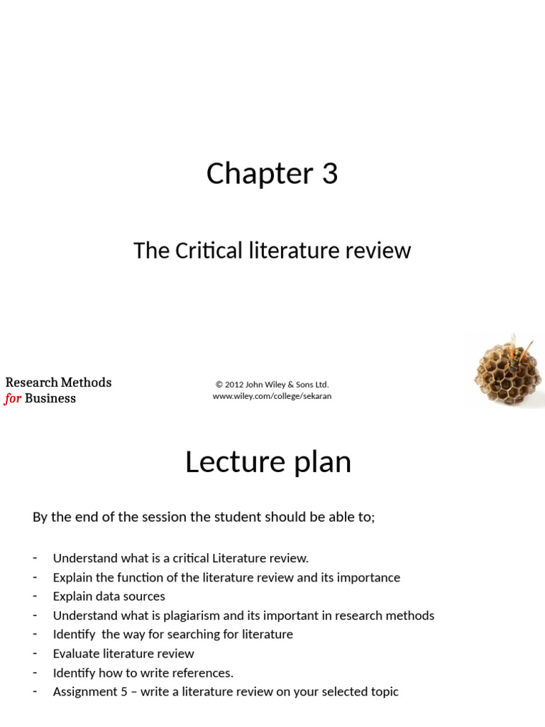 Critical Literature Review in Business Research | PDF | Abstract ...