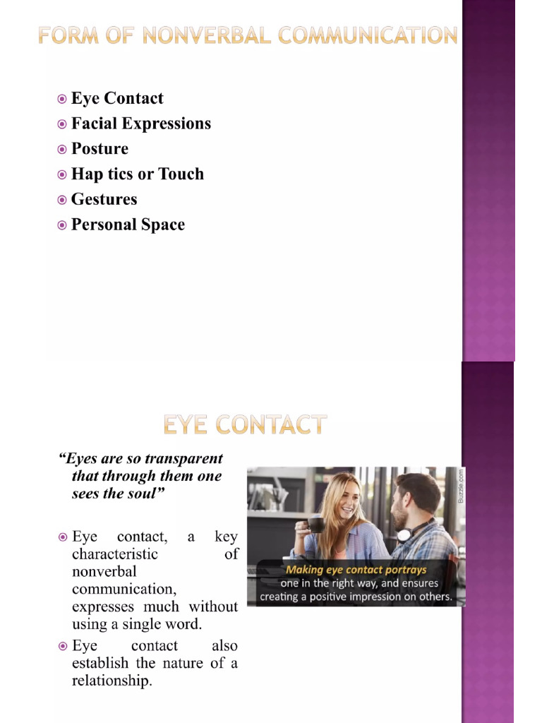 Nonverbal Communication PDF | PDF
