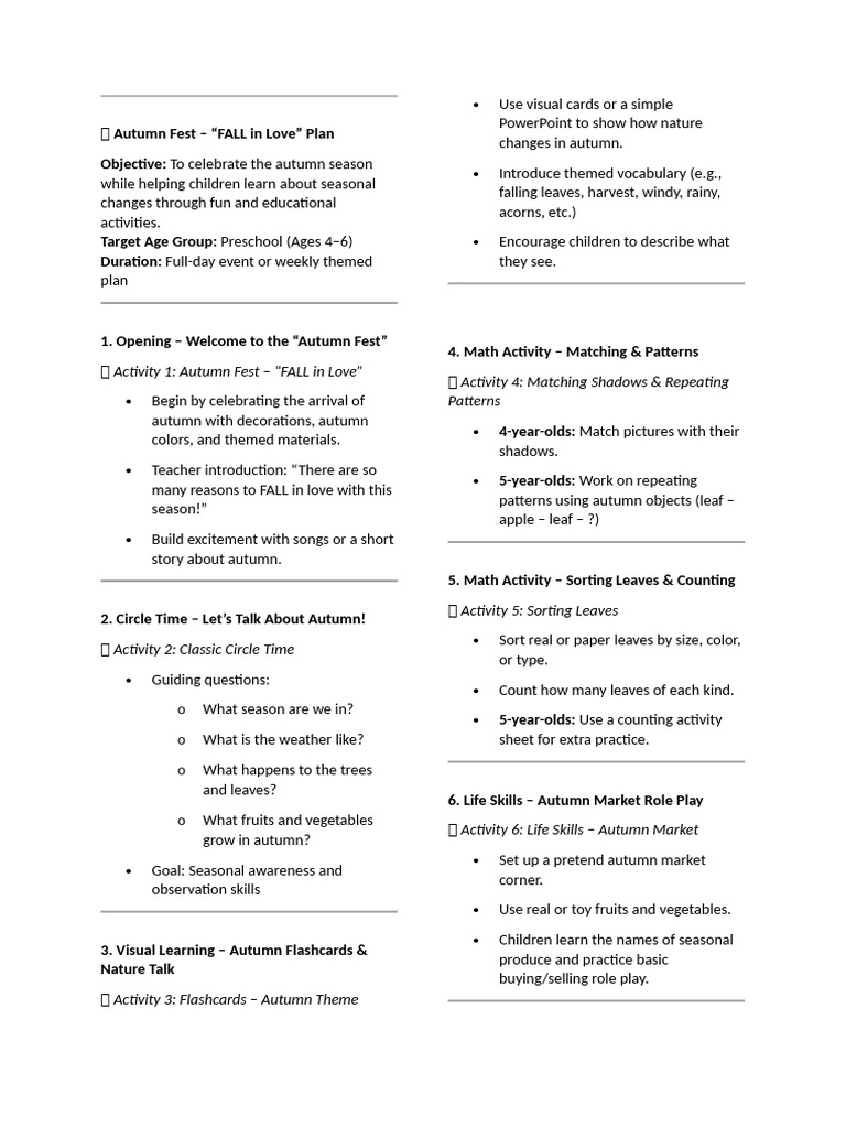 ? Autumn Fest | PDF