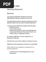 Prosecution Opening Statement Example | PDF | Burden Of Proof (Law ...