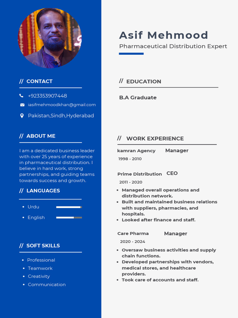 Asif Mehmood Resume | PDF