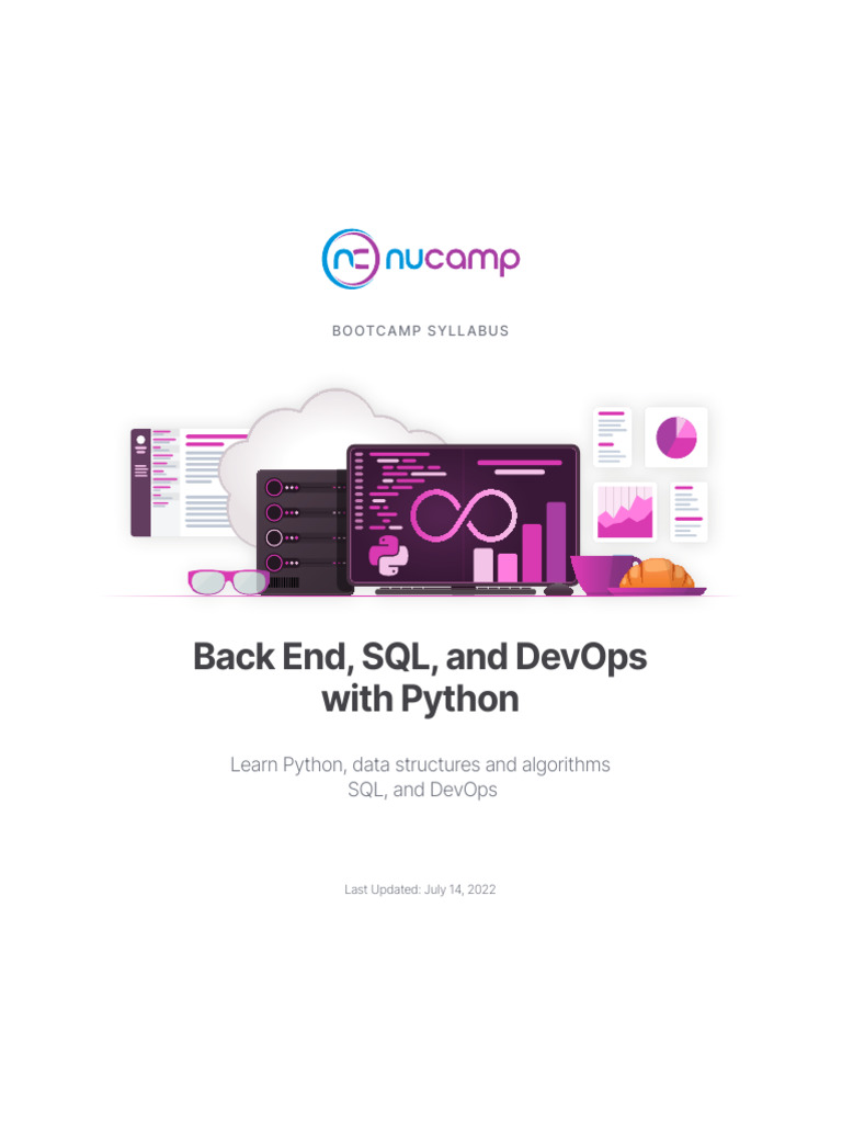 Nucamp Syllabus Python 2024 | PDF | Postgre Sql | Databases