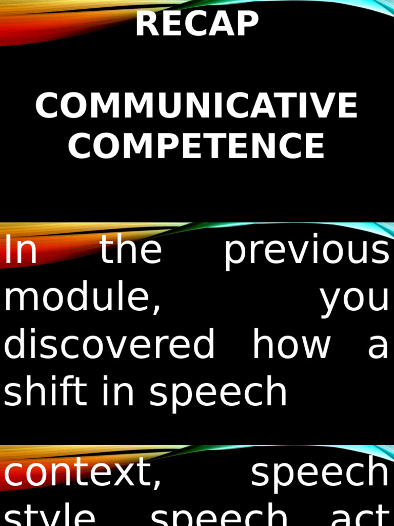 Module 3 Principles of Speech Writing | PDF | Speech | Learning