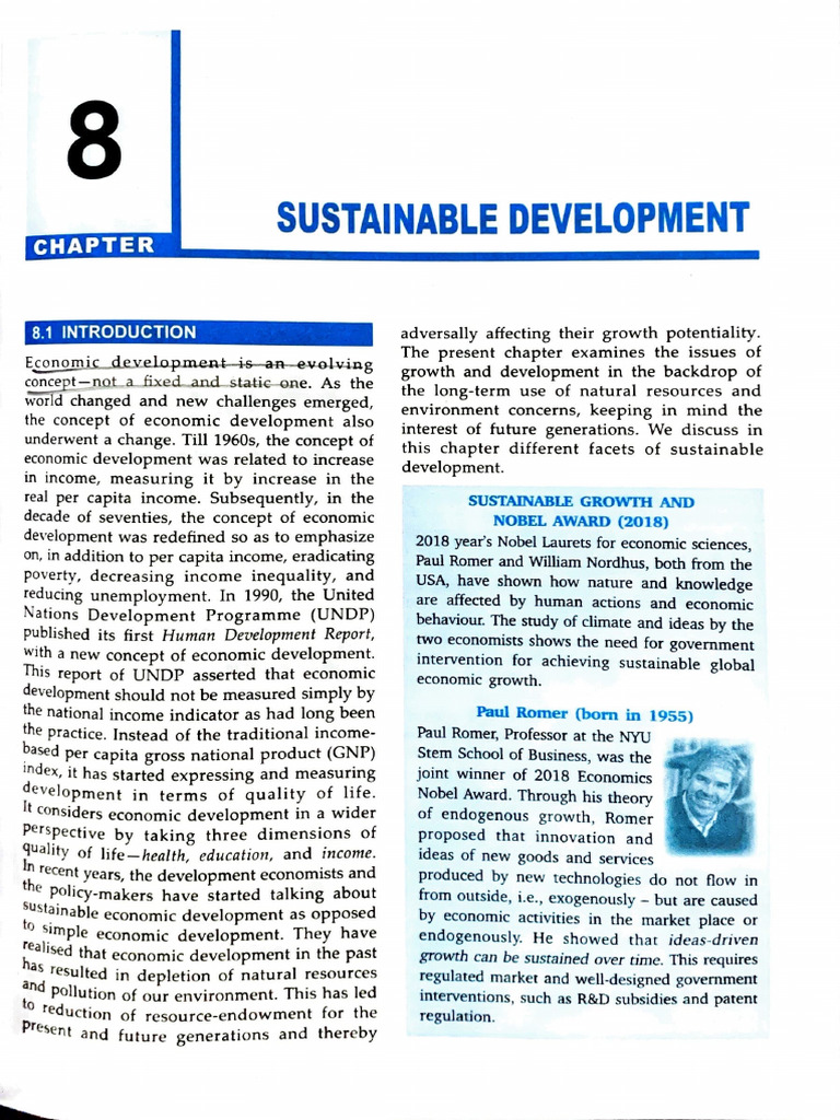 Sustainable Development | PDF
