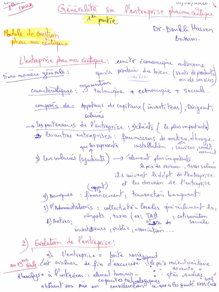 Gestion Pharmaceutique | PDF