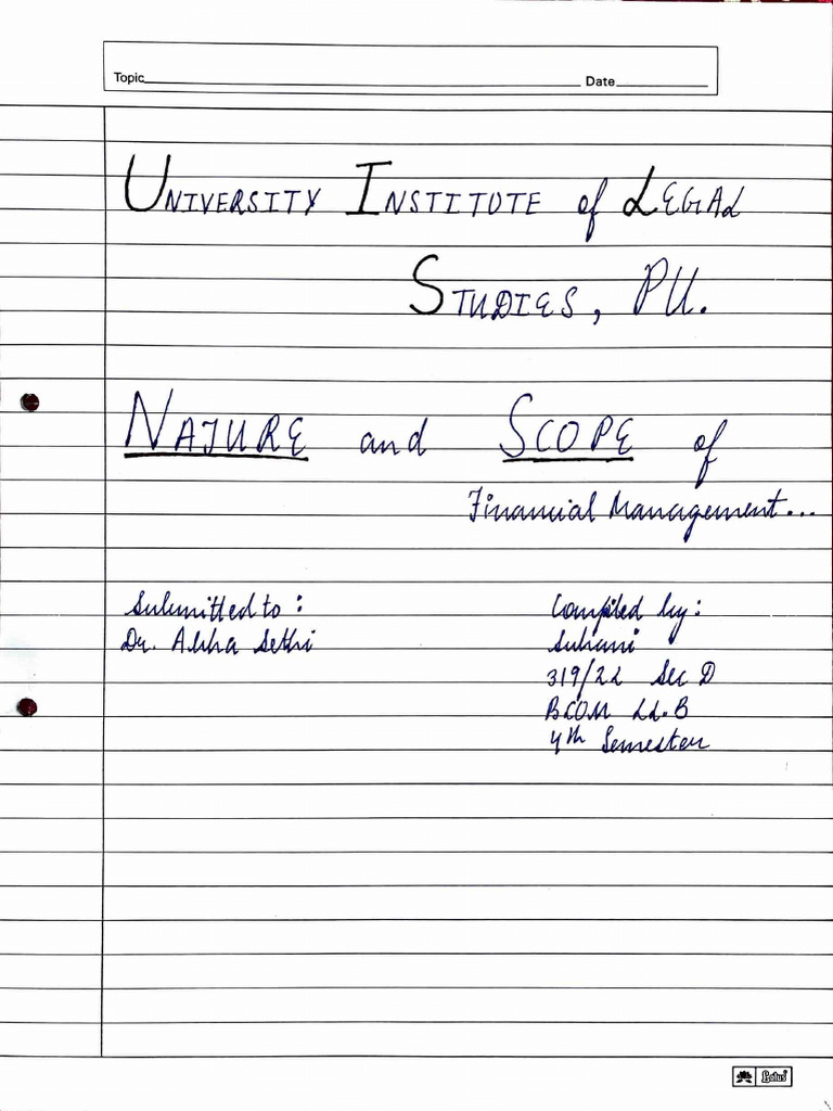 Financial Project | PDF