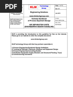 Propylene C3 Splitter Design Guidelines | PDF | Distillation | Pressure