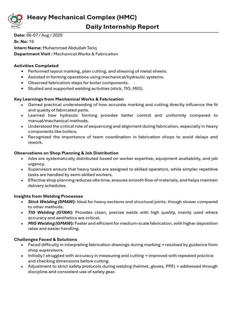 HMC Day 6-7 | PDF