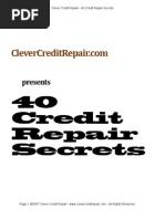 Credit Repair Packet | PDF | Credit History | Credit Bureau