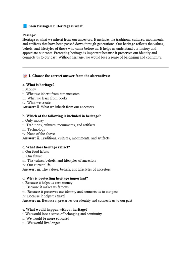Heritage L | PDF