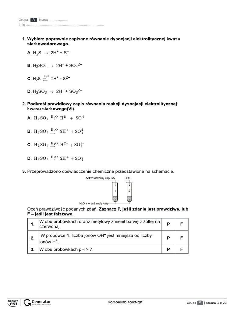 1 Test - SPE | PDF