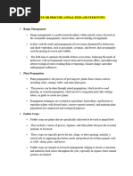Veld Management Principles and Practices | PDF | Grazing | Erosion