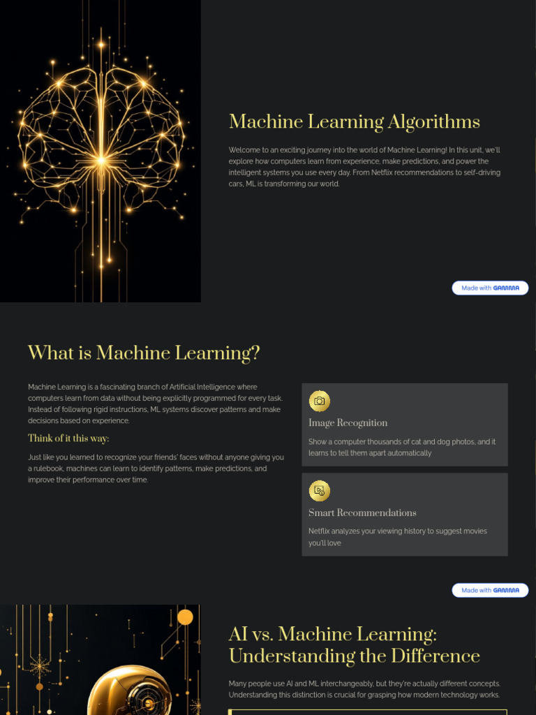Machine Learning Algorithms | PDF