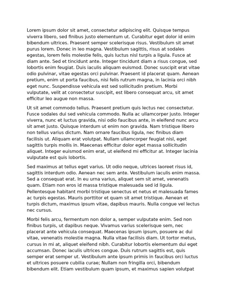 Lorem Ipsum Dolor Sit Amet | PDF