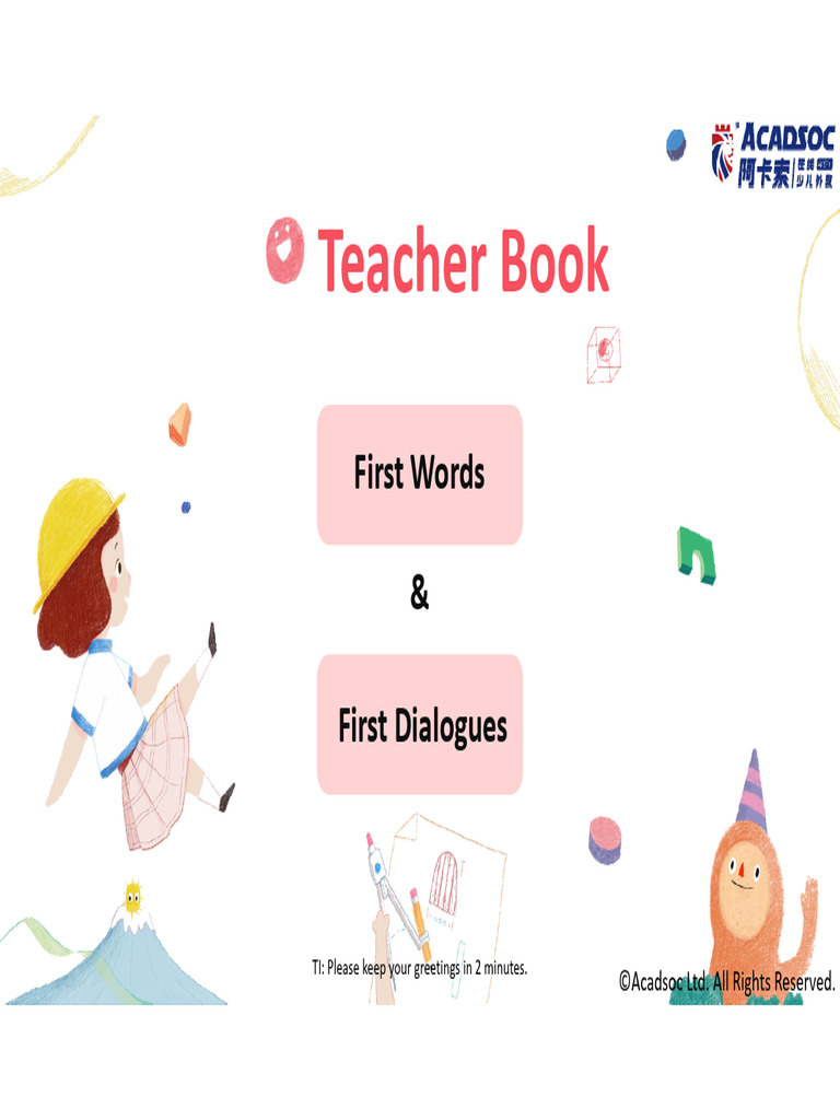 Preschool English Course Overview | PDF | Learning | Pedagogy