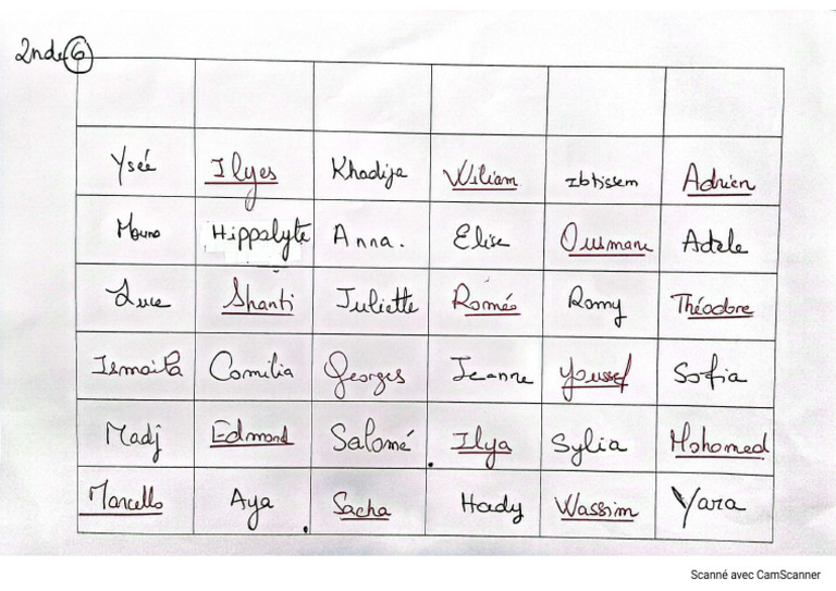 Plan de Classe 2nde 6 | PDF