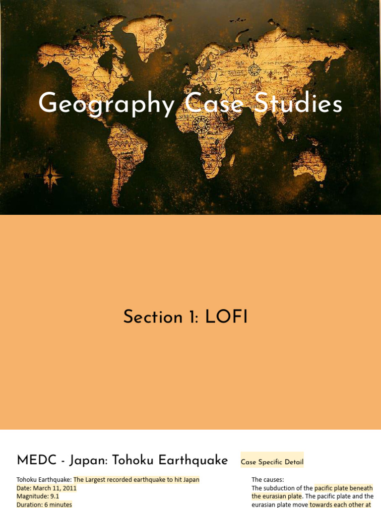 Tohoku Earthquake Case Study Insights | PDF | Earthquakes | Plate Tectonics