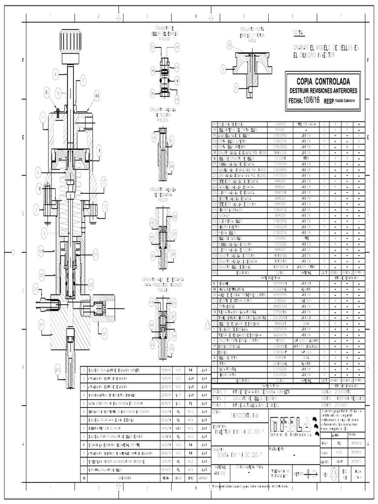 Mirbla ISM 1.4 DC 225 P Despiece | PDF
