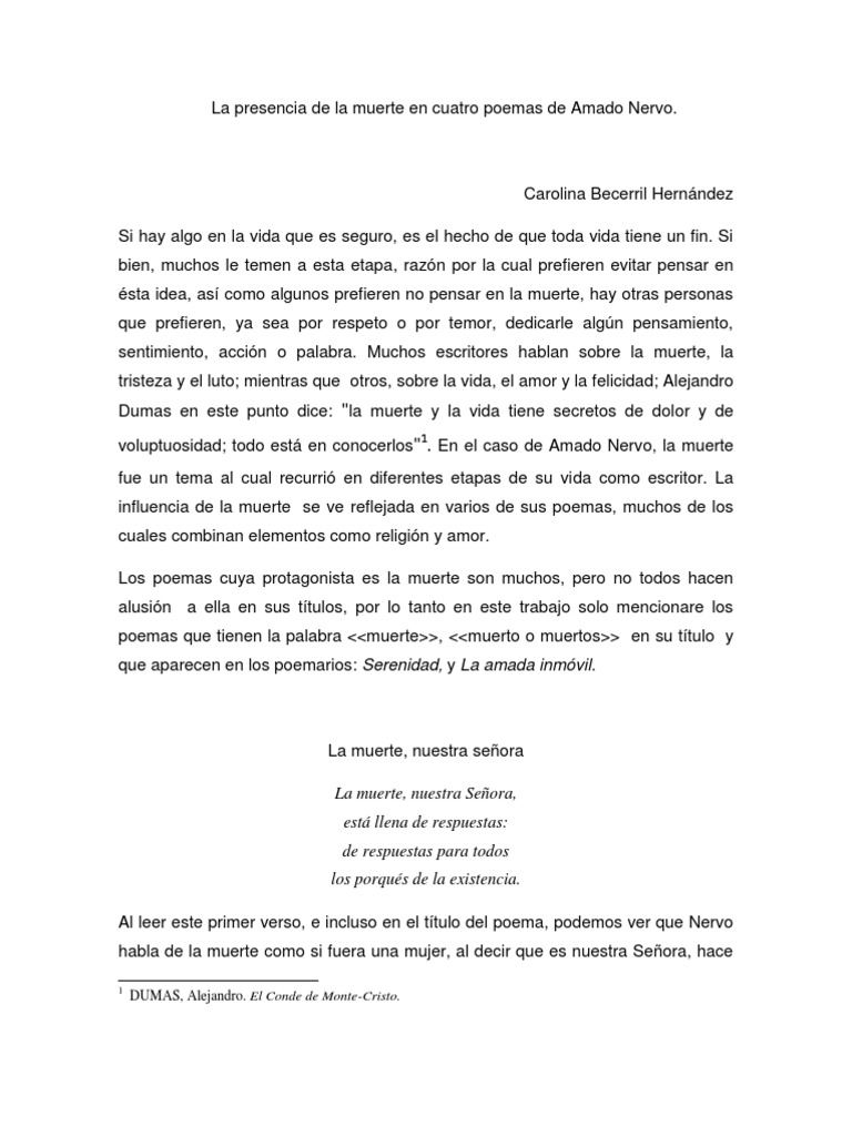 Amado Nervo | PDF | Muerte | Amor