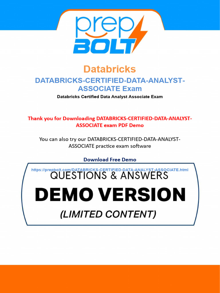 Databricks Certified Data Analyst Associate Demo | PDF | Sql | Data ...