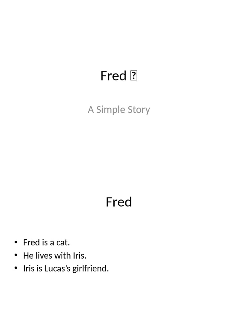 Fred Story | PDF